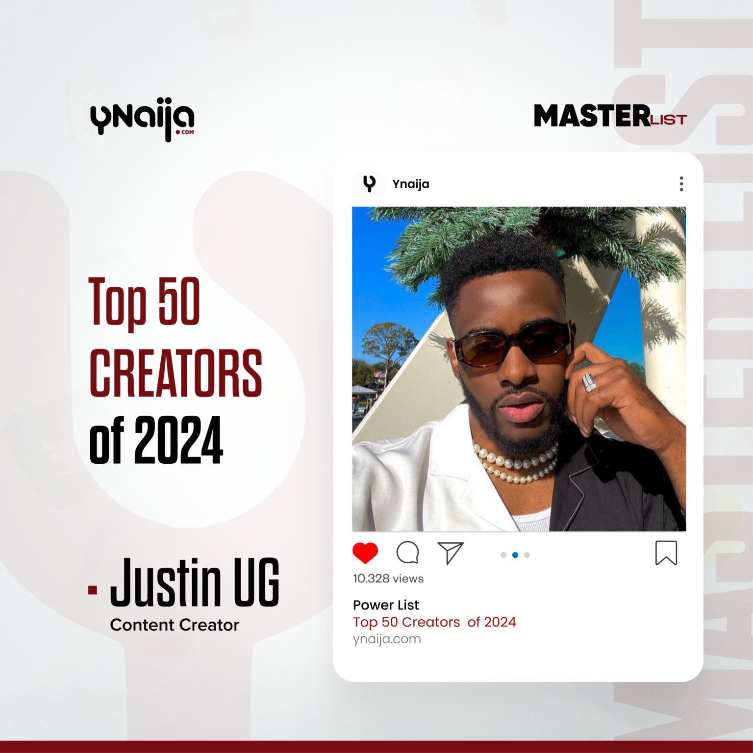 YN Top 50 content creators of 2024 | The Master List » YNaija