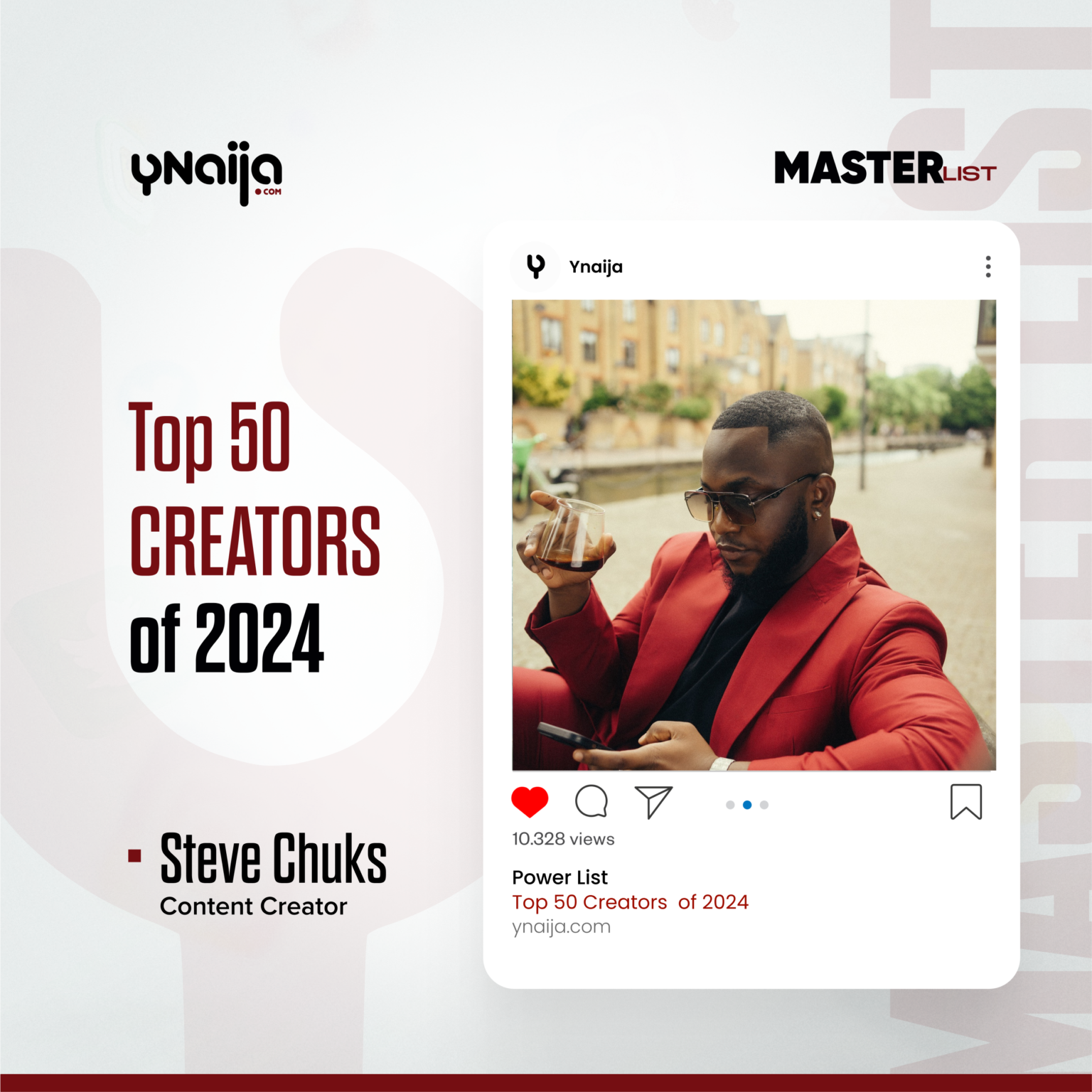 YN Top 50 content creators of 2024 | The Master List » YNaija